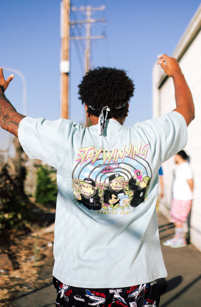 STAY WINNING NEVER LOSING STREETWEAR