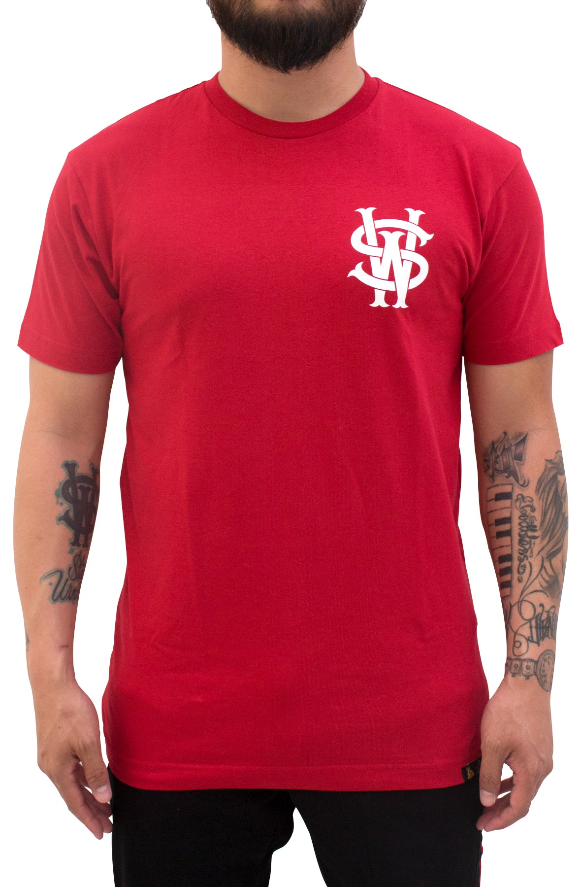 Stay Winning Original Logo Red/White Tee – STAY WINNING